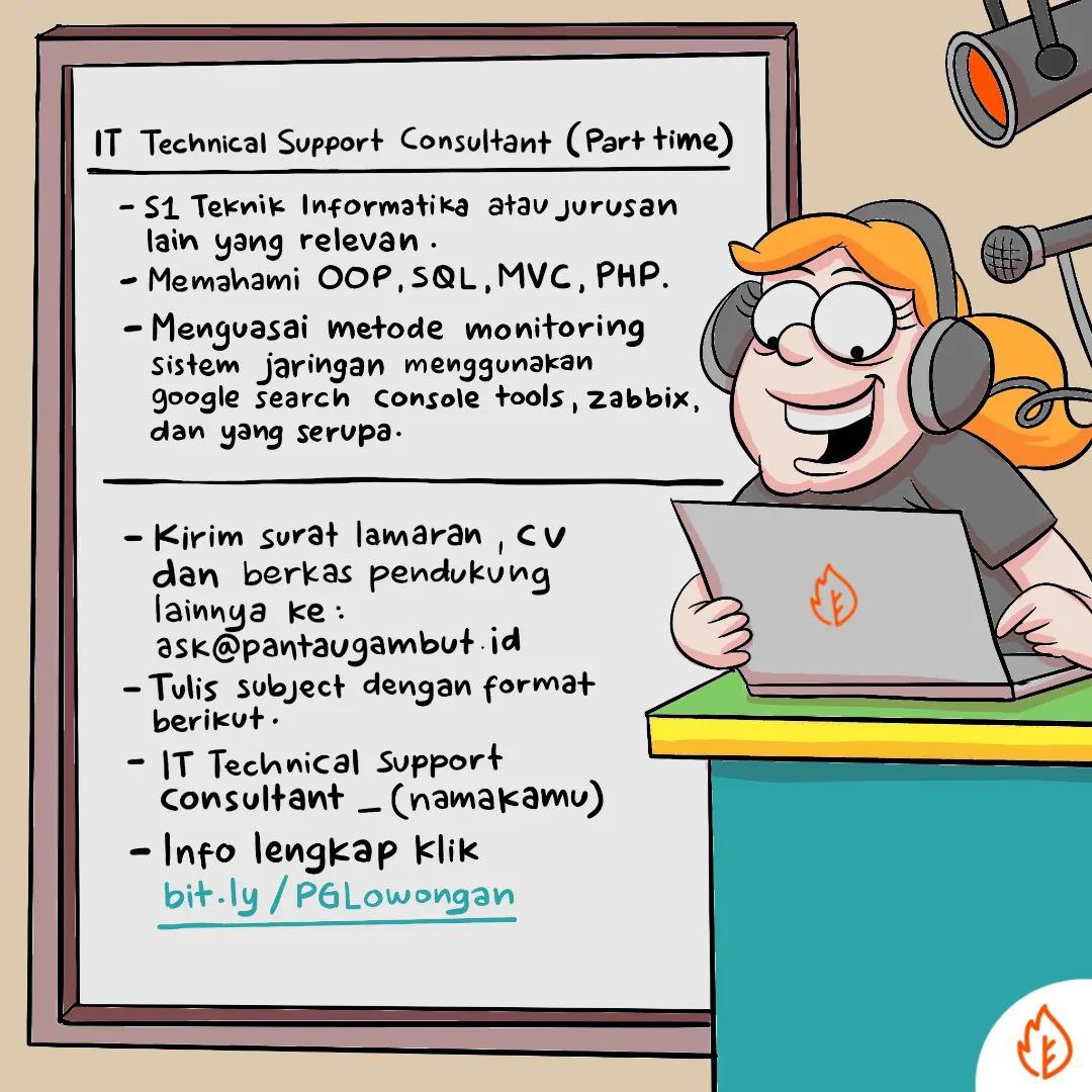 Konsultan Pendukung Teknis TI (IT Technical Support Consultant ... Konsultan Pendukung Teknis TI (IT Technical Support Consultant ...